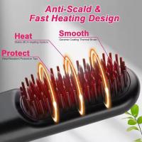 China Cordless Hair Straightening Brush with 4 Temperature Settings PD20W Fast Charging Anti Scald Fast Heating Design for sale