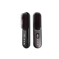 China Travel Electric Hair Straightener Comb with USB Rechargeable and 6 feet Cord Length for sale