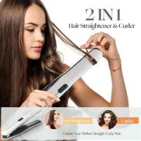 China Rizos Wireless Intelligent Steam Hair Straightener With Oil Professional Flat Iron Hair Straightener for sale