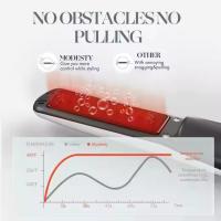 China Rizos Wireless Intelligent Steam Hair Straightener With Oil Professional Flat Iron Hair Straightener for sale