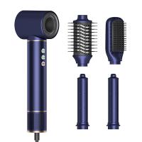 China 5 In 1 Hot Air Brush High Speed Brushless Motor Automatic Curling Hair Dryer Set Negative Ion Aviation Aluminum Shell for sale