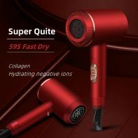 China 1300W Professional Negative Ion Hair Care High Speed Hair Dryer With 3 Attachments for sale