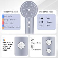 China Professional Salon Grade 1800W High Power 5 Billion Plasma Lightweight Fast Drying Hair Dryer With Customized Logo And Three Nozzles for sale