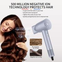 China Professional Salon Grade 1800W High Power 5 Billion Plasma Lightweight Fast Drying Hair Dryer With Customized Logo And Three Nozzles for sale
