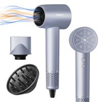 China Professional Salon Grade 1800W High Power 5 Billion Plasma Lightweight Fast Drying Hair Dryer With Customized Logo And Three Nozzles for sale