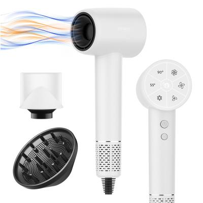 China Travel 1800W High Speed Brushless Motor Hair Dryer With 110,000 Rpm And 5 Billion Plasma for sale