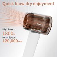 China Travel 1800W High Speed Brushless Motor Hair Dryer With 110,000 Rpm And 5 Billion Plasma for sale