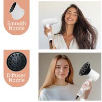 China Travel 1800W High Speed Brushless Motor Hair Dryer With 110,000 Rpm And 5 Billion Plasma for sale