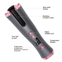 China 15W Cordless Automatic Hair Curler Portable Type-C Rechargeable Fast Heating Compact Design for sale