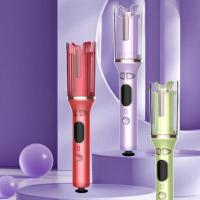 China 50W Automatic Hair Curler PTC Fast Heating Tourmaline Ceramics Wand with Anti-scalding Protection Timer Reminder for sale