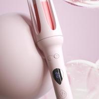 China 33W Automatic Electric Hair Curler LCD Temperature Display Negative Ion Technology for sale