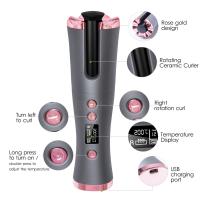 China Mini Portable Curling Iron USB Charging Wireless Design Suitable for Travel and Home Use for sale
