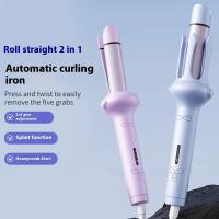 China Professional Hair Curling Iron, 1-inch Ceramic Curling Wand With Adjustable Temperature Hair Curler for sale