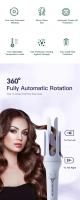 China Salon-Grade Curling Iron 2-in-1 Hair Curler and Straightener with Fast Heat-up for sale