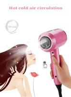 China Pink Hair Dryer With 3 Professional Attachments For Powerful Wind And Gentle Care Suitable For All Hair Types for sale