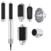 China 7 in 1 High-Speed Hot Air Styler 110 000 RPM Rotatable Hair Professional Frizz-Free Blow Dryer Brush No Heat Damage for sale