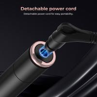 China Double Ceramic 3-in-1 Hot Air Brush Black Gold Dry As You Style Hair for sale