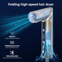 China Fast Drying 8-in-1 Professional Hot Air Hair Dryer Brush with Auto-Wrap Curler and 2M Power Cord 1500W Multi-Styler for sale