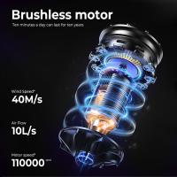 China Cold 4 Gear 8 in 1 Hair Styler 110 000 RPM Speed Negative Ionic Hair Dryer Automatic Curling Iron Volumizer Straightener for sale