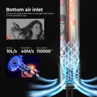 China 6 in 1 Professional Hot Air Styler Powerful Hair Dryer & Straightener Set Curling Volumizing Straightening for sale