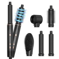 China Professional Hot Air Styling Hair Dryer Brush 5 in 1 Speed Negative Ionic Fast Drying Cold 4 Gear Valtage 110V/50HZ 240V/60HZ for sale