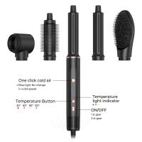 China Professional Hot Air Styling Hair Dryer Brush 5 in 1 Speed Negative Ionic Fast Drying Cold 4 Gear Valtage 110V/50HZ 240V/60HZ for sale