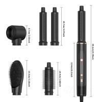 China Professional Hot Air Styling Hair Dryer Brush 5 in 1 Speed Negative Ionic Fast Drying Cold 4 Gear Valtage 110V/50HZ 240V/60HZ for sale
