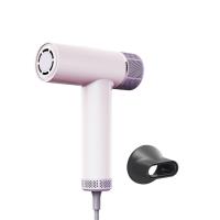 China Double Air Channel High-Speed Ionic Low Noise Blow Dryer With Brushless Motor Magnetic Diffuser For Curly Hair Dryer for sale