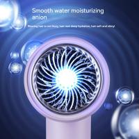 China 2000W Purple High Speed Blue Ray Negative Ion Revair Hair Dryer Temperature Adjustable for Household Use for sale