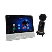China MT6762 Octa Core Cordless Fixed Wireless Table Phone 10 Inch Touch HD Camera 8000mAh for sale
