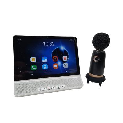 China MT6762 Octa Core Cordless Fixed Wireless Table Phone 10 Inch Touch HD Camera 8000mAh for sale