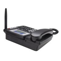 China GSM Quadband Wireless Desktop Phone with Backup Battery 1000mAh 2.8 Inch Display for sale