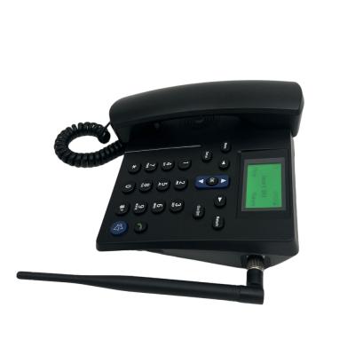 China GSM Wireless Desktop Phone with Alarm Clock FM Radio Dual SIM 2.2 Inch Display SMS Only for sale