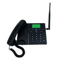 China Black GSM Wireless Desktop Phone , 2G FWP GSM SIM Based Phone for sale