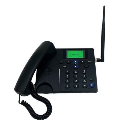 China Black GSM Wireless Desktop Phone , 2G FWP GSM SIM Based Phone for sale
