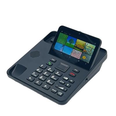 China Android Smart Wireless Landline Phone 5 Inch Touch Screen 4G LTE VOLTE Call SIM Card Slot WiFi Hotspot for sale