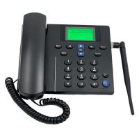 China GSM Wireless Desktop Phone with SMS Function Caller ID 2.2 Inch Display 1000mAh Battery for sale