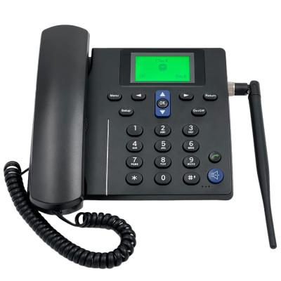 China Black 2G Dual SIM Landline Phone Phone Book SMS Only for sale