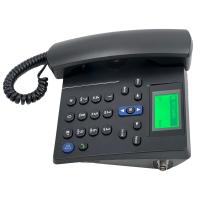 China FCC GSM Wireless Desktop Phone with SIM Card Slot 850 1900MHz Landline Phone for sale