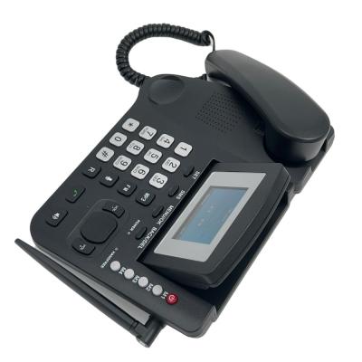 China Dual Sim Card GSM Fixed Wireless Phone With Caller ID Backup Battery for sale