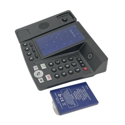 China 4G LTE Smart Desk Phone with 5.5 Inch Touch Screen 4000mAh Battery HD Camera for sale