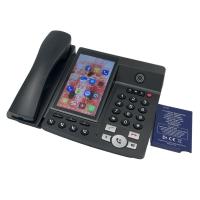 China Android LTE Fixed Wireless Landline Phone 4G SIM Network Video for sale
