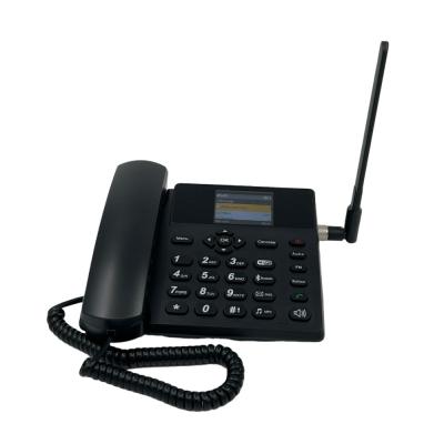 China 4G LTE Desk Phone with Dual SIM, Bluetooth 4.0, FM Radio, MP3, and 1000mAh Backup Battery for sale