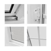 China 3.22 Inch Vinyl UPVC Sliding Window And Door Ventilator for sale