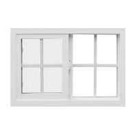 China Chinese Brands UPVC Single Sliding Window Energy Saving And Environmental Protection for sale