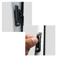 China Modern Apartment Aluminium Glass Sliding Doors UPVC Windows With Mesh for sale