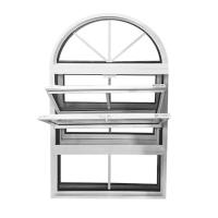 China Hurricane Impact Thermal Break Double Hung Sash Aluminum Vertical Up Down Sliding Windows for sale
