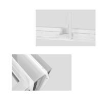 China Casement UPVC Hopper Window Apricot Profile Waterproof for sale