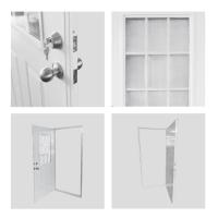 China Right Outswing Exterior Casement Window Door Aluminium Steel Frame for sale