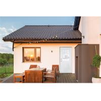 China Right Outswing Exterior Casement Window Door Aluminium Steel Frame for sale